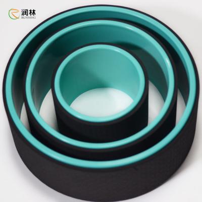 Cina Ruota di addestramento di yoga della ruota di equilibrio di yoga del TPE 32x13cm in vendita