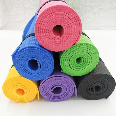 Cina Stuoia di gomma naturale di yoga di EVA Yoga Mat Eco Friendly 4mm di esercizio di forma fisica in vendita