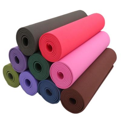 Cina sostanza tossica spessa 10mm di 4mm Eva Foam Yoga Mats Non per ginnastica di Pilates di forma fisica in vendita