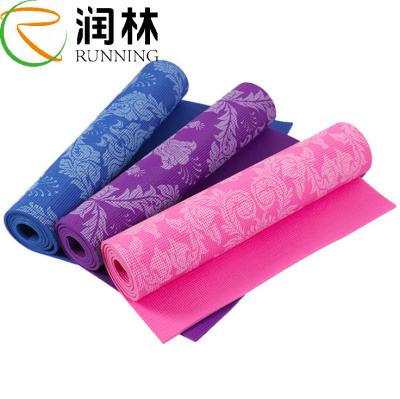 Cina TPE Nbr Eva Yoga Mat Roll Eco del PVC dell'etichetta privata amichevole in vendita