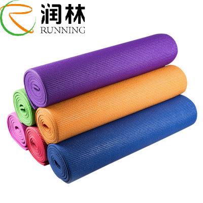 Cina Yoga privata Mat Eco Friendly del PVC del materiale di forma fisica del pulitore 5mm 6mm in vendita