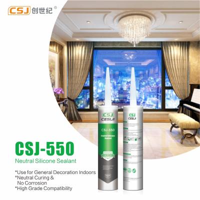 China HomePro Universal Silicone Neutral Cure Sealant Mold Resistant for sale