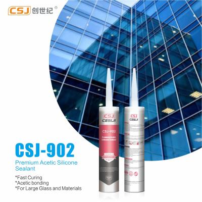 China Structural Acetic Silicone Sealant Instant Bonding For Curtain Walls for sale