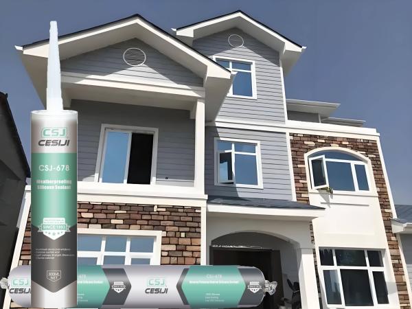 Quality Weatherproof Fast Cure Silicone Sealant No Primer Needed for Multi Surface Bonding for sale