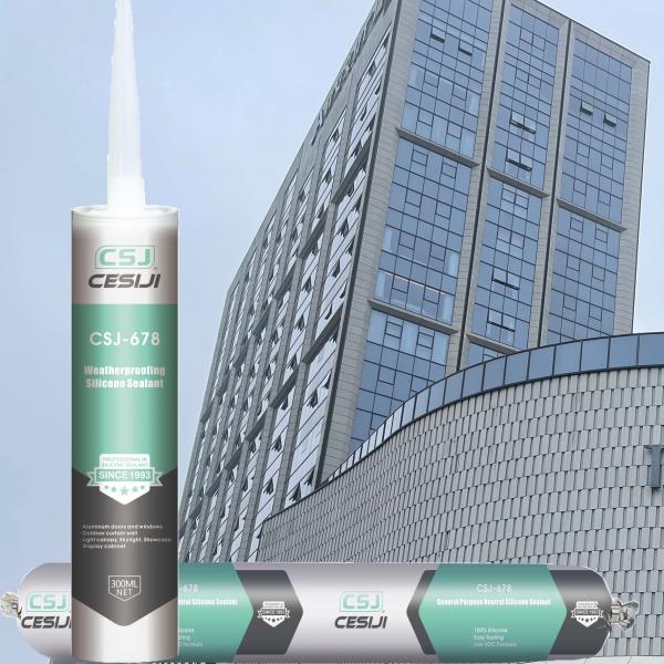 Quality Weatherproof Fast Cure Silicone Sealant No Primer Needed for Multi Surface for sale