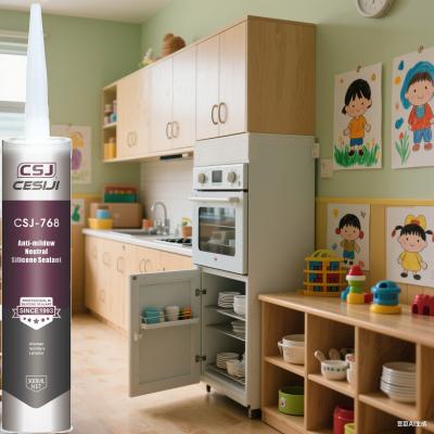China Anti Mold Neutral Silicone Sealant Fast Curing For High Humidity Sealing for sale