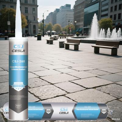 China Neutral Cure RTV Silicone Sealant For Stone Curtain Wall And Ceramic Engineering for sale