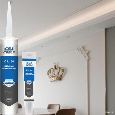 China No Nail MS Polymer Adhesive Strong Bonding For Heavy Loads On Various Surfaces for sale
