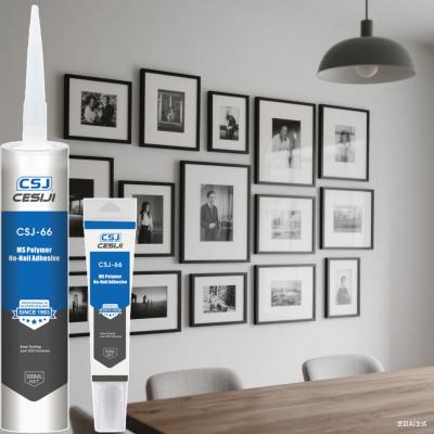 China MS Polymer No Drill Adhesive Protects Surfaces From Holes / Damage for sale
