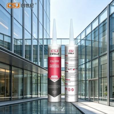 China Premium Acetic Silicone Sealant Fast Curing, UV Resistance And Superior Durability for sale
