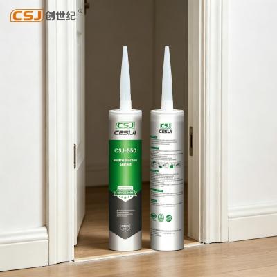 China GP Neutral Silicone Sealant Elastic Sealant For Windows Doors And Home Decoration for sale