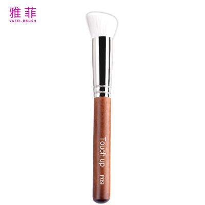 China F09 Fluffy Dense White Natural Goat Hair Make-up Brush Powder Make-up Brush Te koop