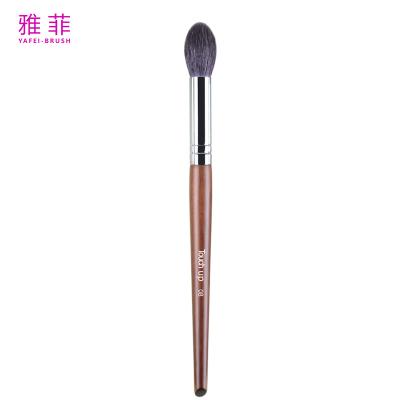 China TOUCH UP 08 Private Custom Logo Bloosend Neusschaduwborstel Dicht fijn geitenhaar Professionele make-upborstel Te koop
