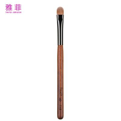 China T13 Op maat gemaakt 100% Kolinsky Sable Pure Eyeshadow Make-up Schoonheidsinstrument Hout Handle Natuurlijk Haar Te koop