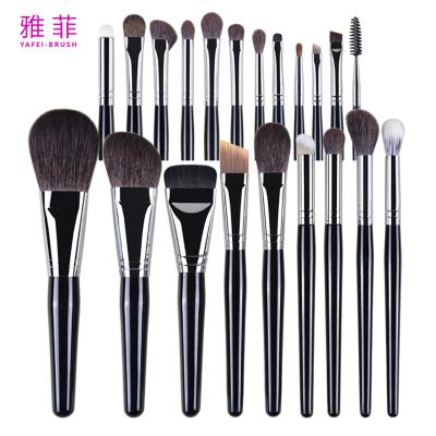 Cina 293A07026 Spazzole per trucco naturali per capelli di animali 26Pcs Set di spazzole per trucco professionale in vendita