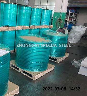 Cina Il copolimero del laminato plastico ha ricoperto il nastro d'acciaio 0.15mm per cavo a fibra ottica in vendita