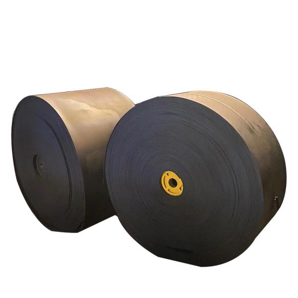 Quality Package Black Rubber Conveyor Belt with Sidewall and Transparent Bags for sale
