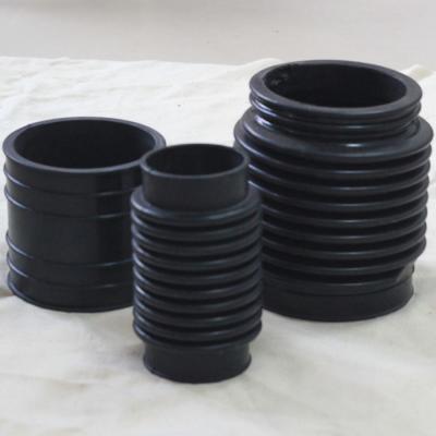 China Transparent Package Round Flexible Rubber Bellows for OEM Production Needs for sale