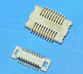 China Alternative Molex  0.5mm pitch btb male header and female socket connectors,1.5mm Heiht for sale