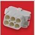 China alternative molex 5084-2060 2.13mm Diameter MLX pin and socket receptacle 6 circuits for sale