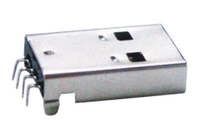 China A-type 4 pin male 90° DIP type Connector for sale