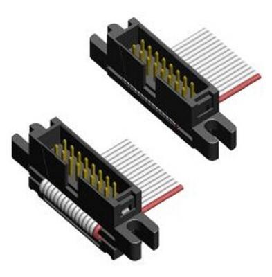 China Alternative 2.54mm Box Header IDC Flat Cable Assembly for sale
