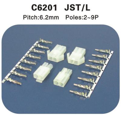 China JST YL equivalent 6.2mm Pitch wire to wire plug connectors for sale