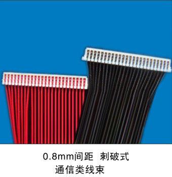 China 24 Pins Telecommunication Wire Harness With JST 24SUR32S Housing for sale