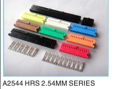 China HRS 2.54mm Board To Wire Housing Wafer Terminal Black Green Red Blue Brown for sale