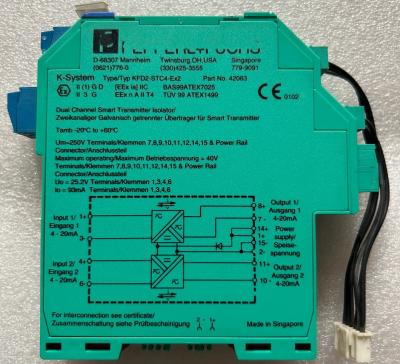 China P+F KFD2-STC4-Ex2 SMART Transmitter Power Supply 100% New and Original for sale