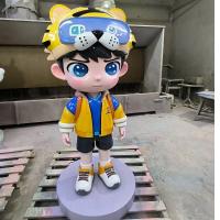 Quality OEM Large PVC Statue Mini Designer Life Size Epoxy Resin Fiberglass Vinyl Toys for sale