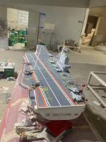 Quality 3D-Printed FRP Sculpture: Miniature Models of Aircraft Carriers and Destroyers for sale