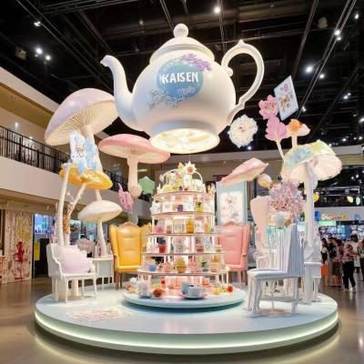 Cina Design originale fai-da-te a tema Schiaccianoci per un punto fotografico a forma di casa con cielo stellato, adatto a piazze, centri commerciali, parchi e caffetterie, realizzato con materiali compositi in vendita