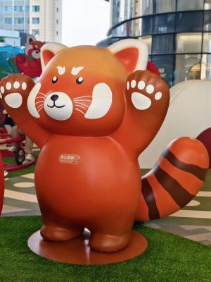 Cina Scultura in FRP di orsi realizzata a mano - Ideale per i punti di check-in IP per attirare il traffico pedonale in piazze, centri commerciali e negozi in vendita