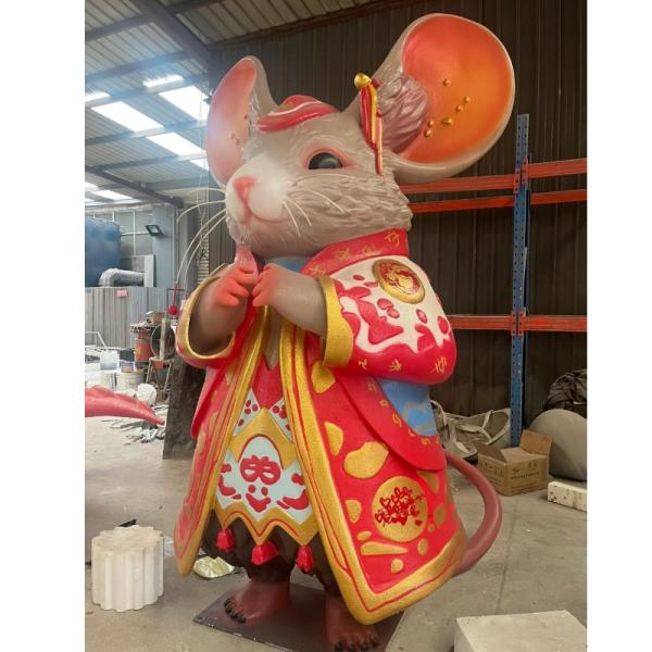 Quality Customizable Size Weather Resistant Handmade Sculpted Fiberglass Resin Figurine FRP Sculpture for Indoor & Outdoor Decoration for sale