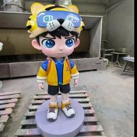 Quality OEM Large PVC Statue Mini Designer Life Size Epoxy Resin Fiberglass Vinyl Toys for sale