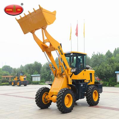 China Road construction equipment 2t wheel loader with hydraulic transmission for sale