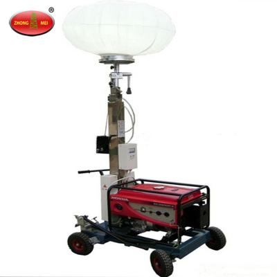 China Mobile gasoline generator LED light tower for sale