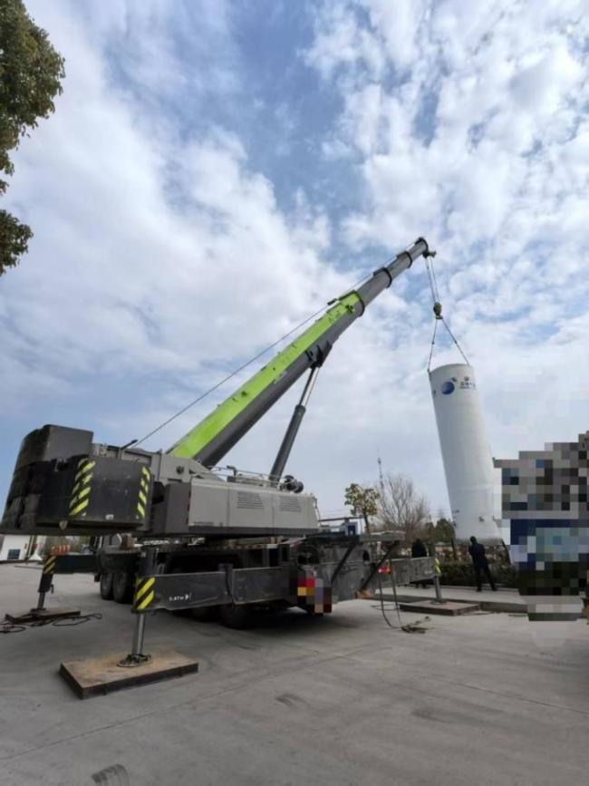 Zoomlion ZTC1300V863 Mobile Crane front view