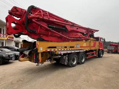 China 2021 Modelo de bomba de concreto usado 51 metros Benz Chassis Sany 1300 horas de trabalho à venda