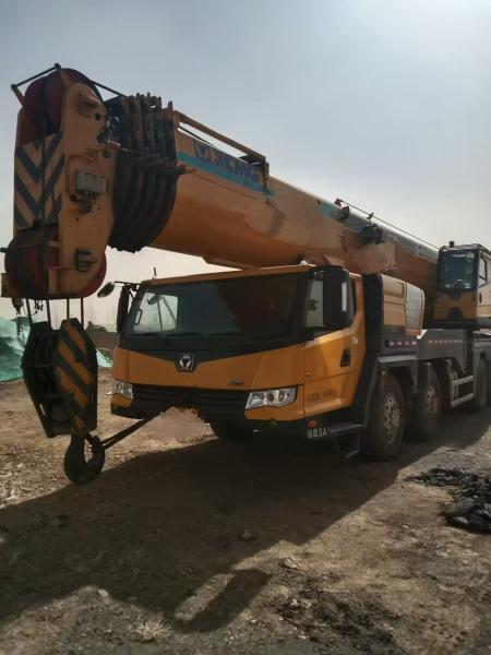Quality 2020 Model Second Hand Mobile Cranes XCMG XCT100 Six Arms Five Bridges 64 Meters for sale