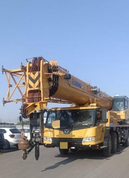 Quality 2021 Model Used Mobile Crane 75 Tons With 49.5m Boom Length XCMG 75K for sale