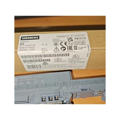 China Sie-mens brand-new un-disassembled ET200SP base unit module for automatic configuration  6ES7193-6BP20-0BA0 for sale