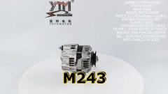 YTM Alternator M243 12V 45A Single Pulley 32A68-00302 A7TA1472