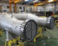 China ASME Shell Condensing Unit Shell Tube Condenser Single Pass Multi Pass for sale