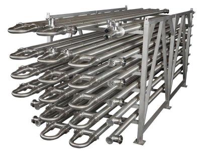 China ASME Hairpin Heat Exchanger Food Industry Carbon Steel SS Duplex SS for sale
