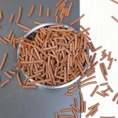 중국 0.6-0.9g/cm3 대용량 밀도 철산화물 탈황제 노란색과 갈색 긴 granule 판매용