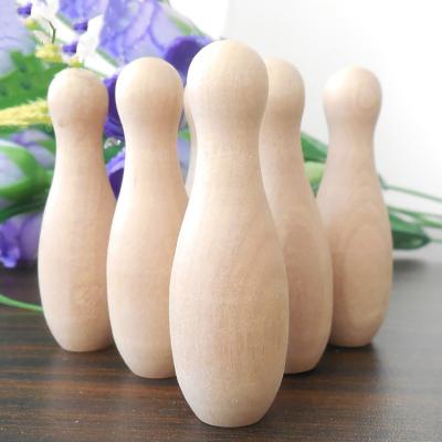 Cina Logo del cliente Balance di legno giocattolo bambino genitore palla da bowling di legno in vendita
