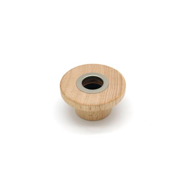 Quality Aromatherapy Reed Diffuser Cap Laser Logo Lid Wooden Cap Aroma Bottle Lid for sale