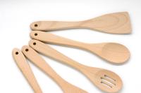 China birch wood kitchen spoon set for sale
